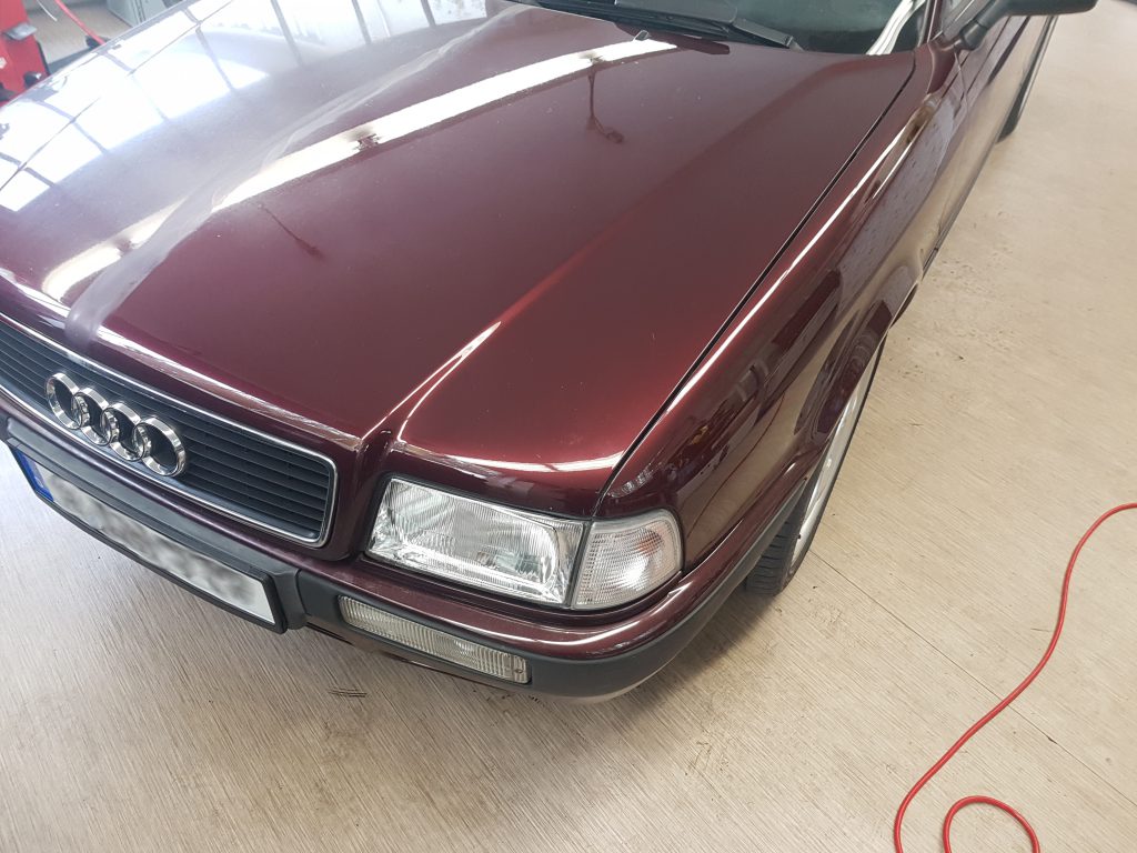 Audi 80 Weinrot